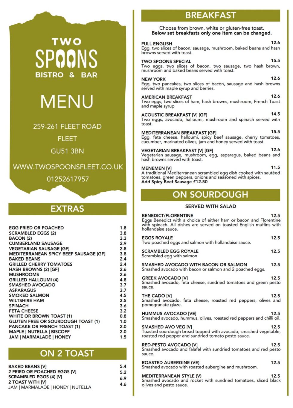 Two Spoons Bistro Cafe