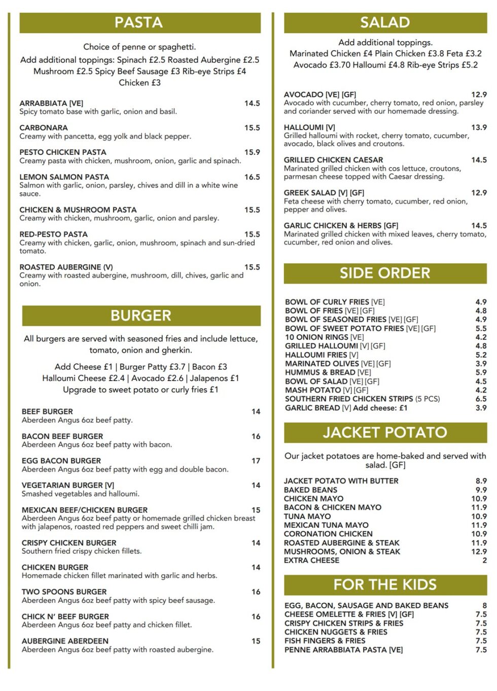 Two Spoons Bistro Cafe